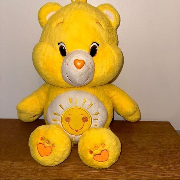 Care Bears | Toys | 24 Care Bears Funshine Bearjumbo Plush 20 Yellow ...